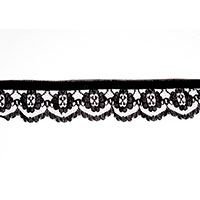 Frilled Nylon Lace 25m X 25mm